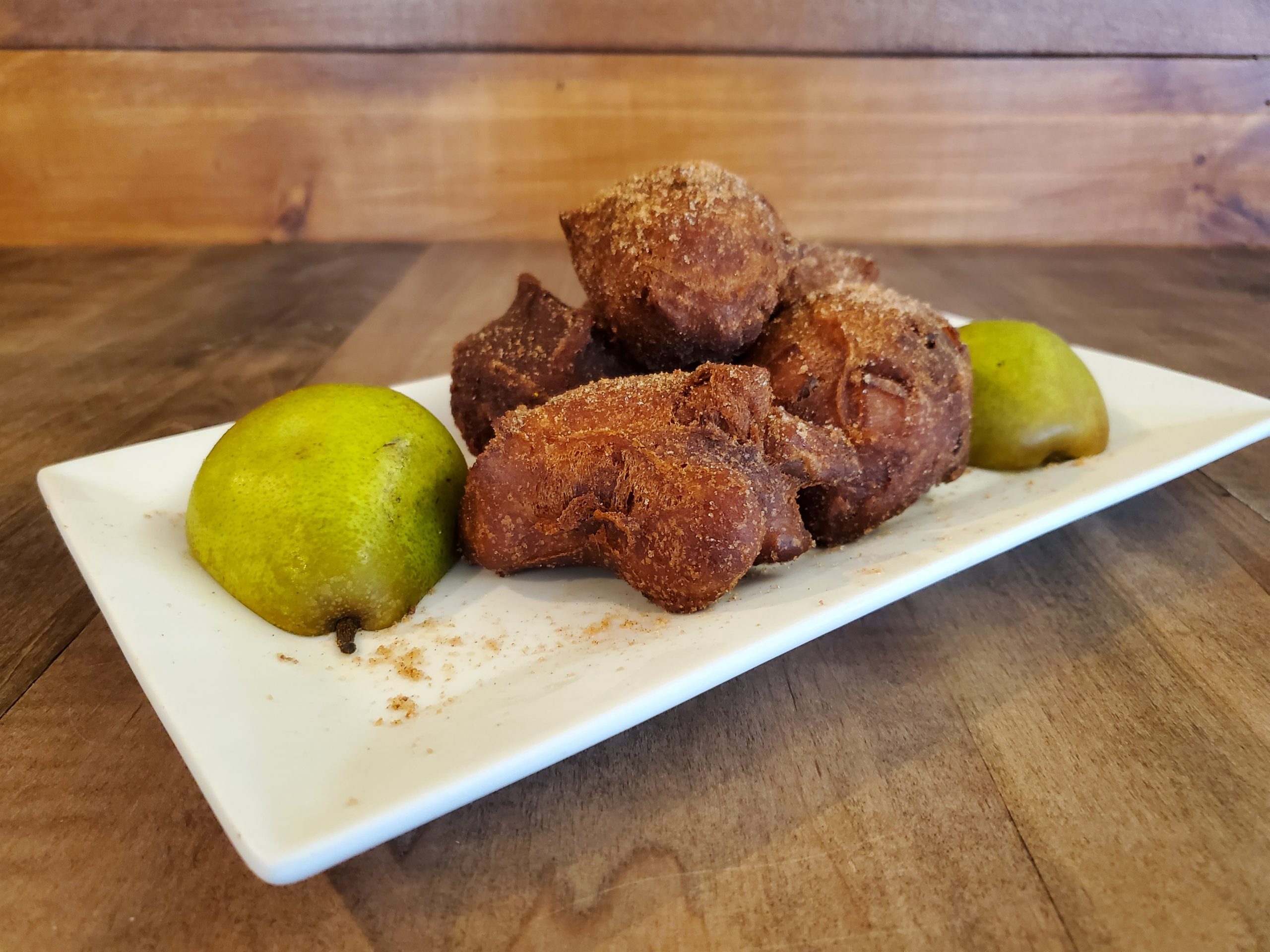Sweet Pear Fritters | Lyman Orchards