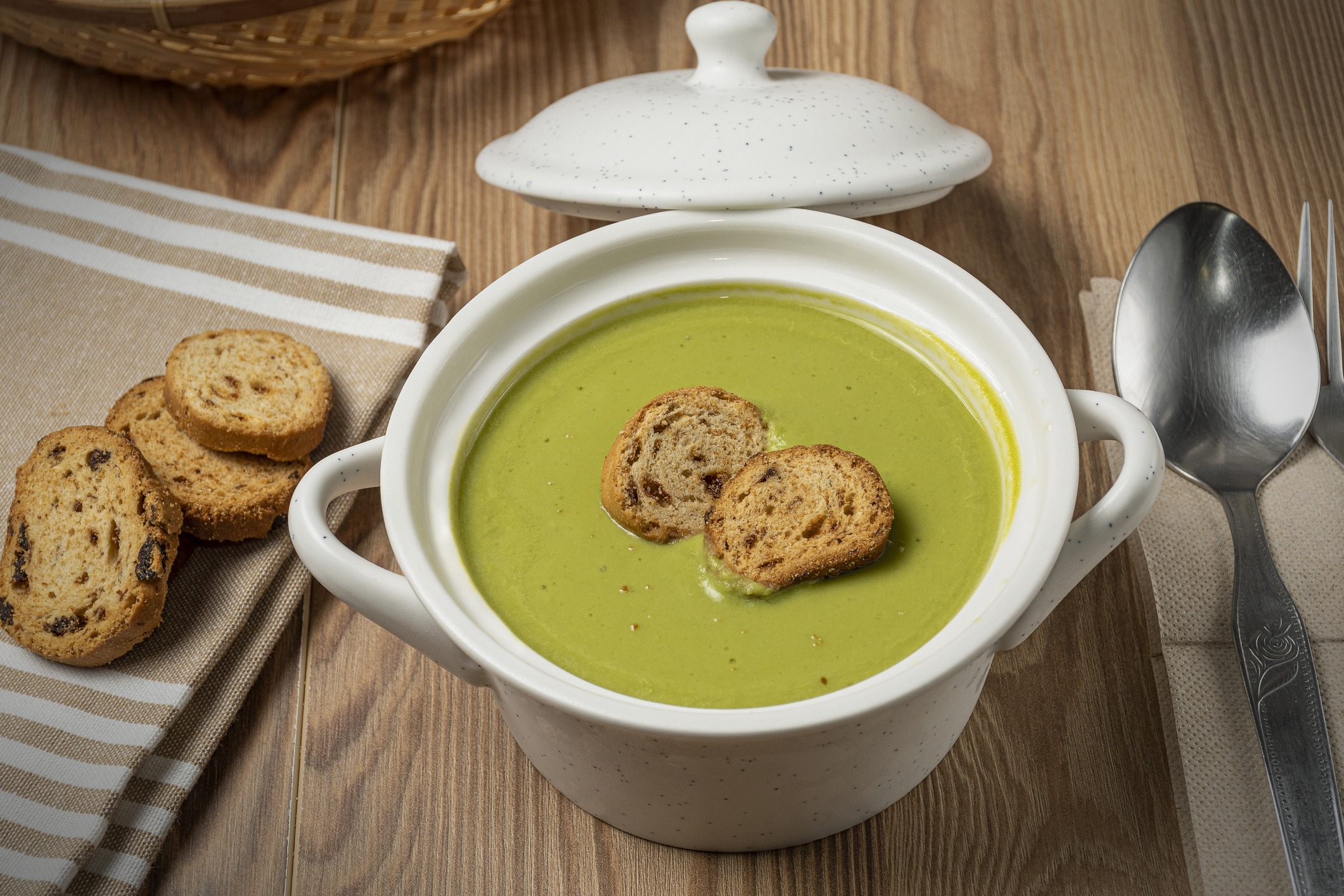 Spring Greens Soup | Lyman Orchards