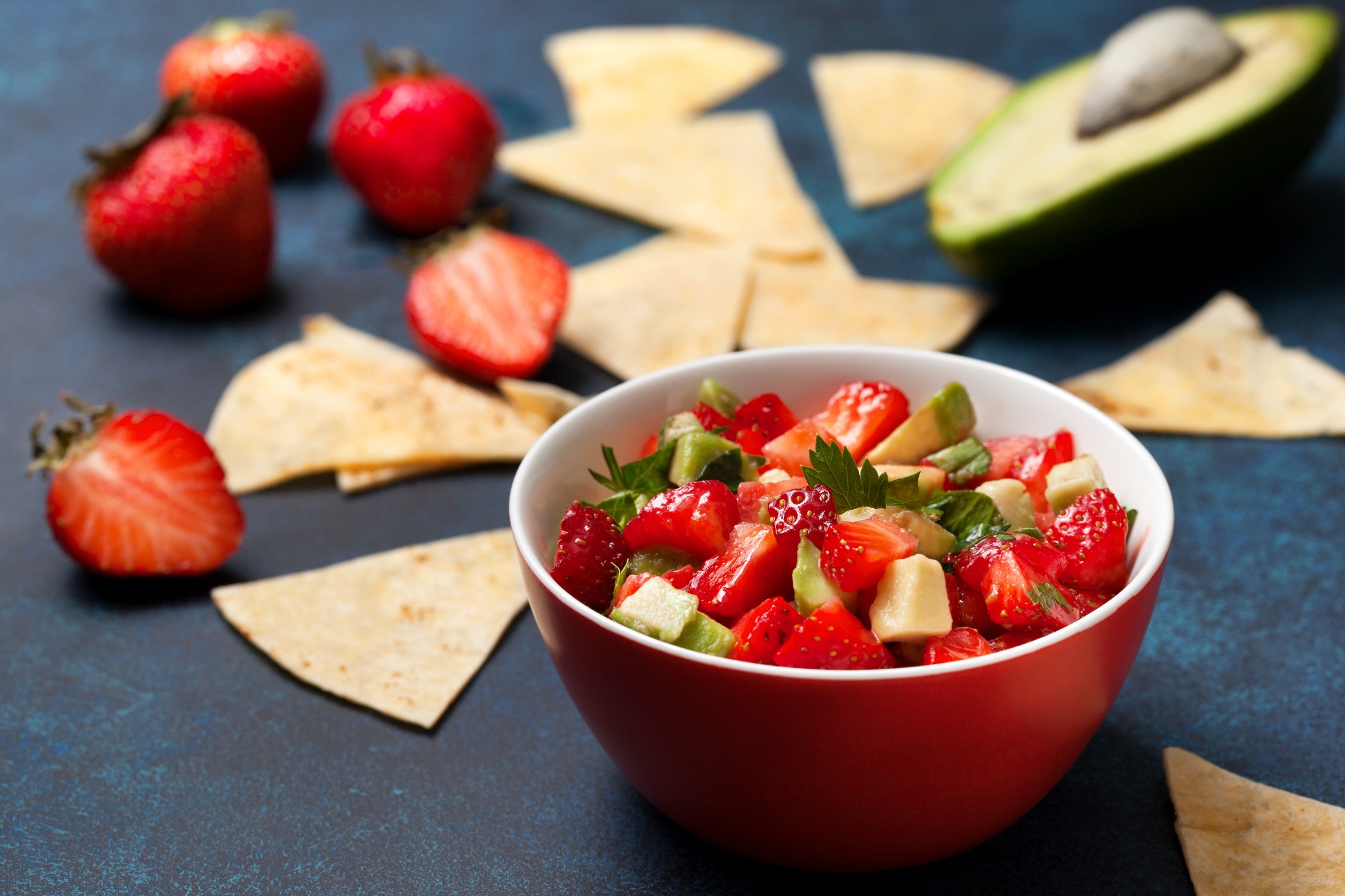Spicy Strawberry Avocado Salsa | Lyman Orchards