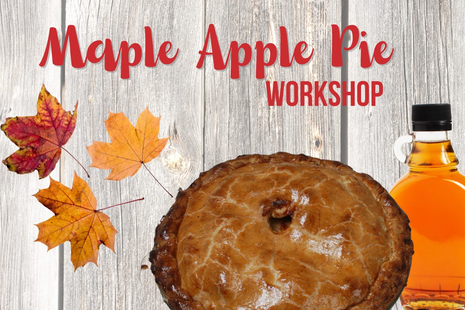 Maple Apple Pie Workshop for Kids | Lyman Orchards