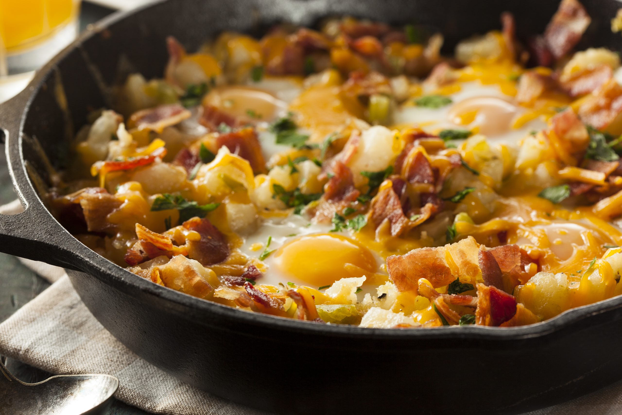 Bacon, Egg and Potato Breakfast Skillet | Lyman Orchards