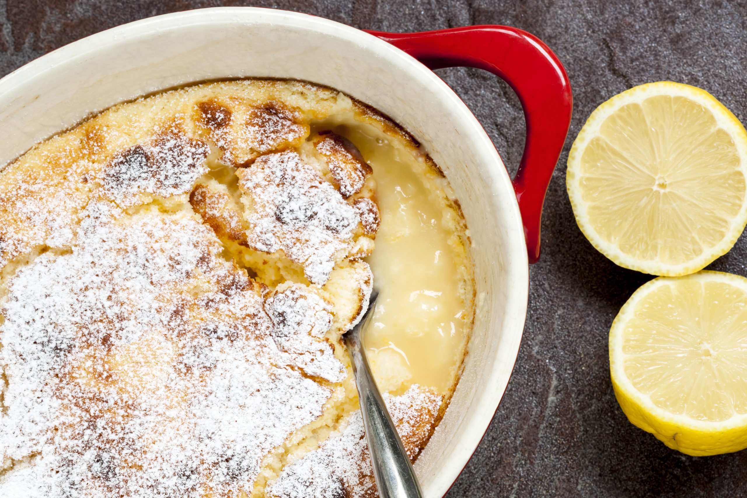 Baked Lemon Pudding | Lyman Orchards