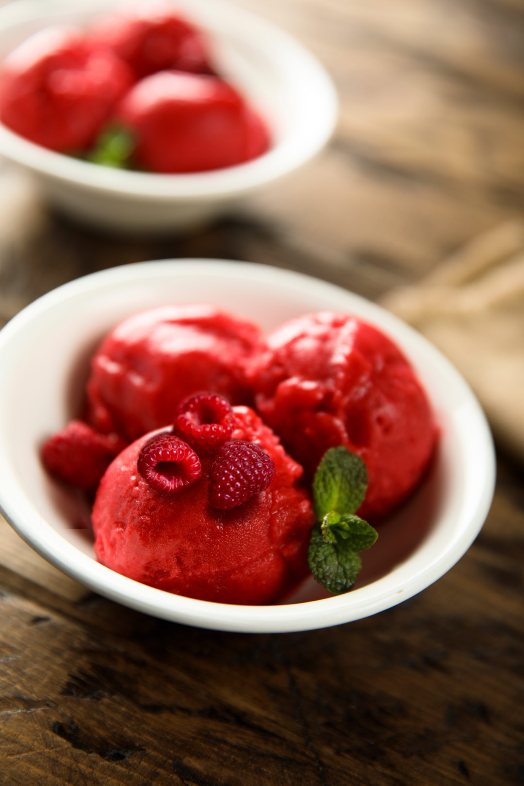 Raspberry Sorbet | Lyman Orchards